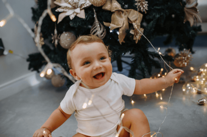 Making Your Baby's First Christmas Memorable | Queen Bee