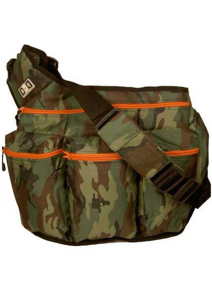 Camouflage Dude Bag by Diaper Dude
