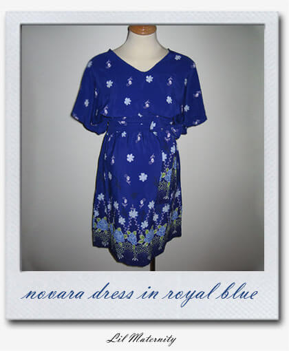 Novara Dress in Royal Blue by LIL Designs